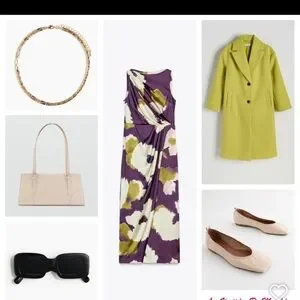 Zara | Dresses | Zara Printed Satin Effect Midi Dress | Poshmark